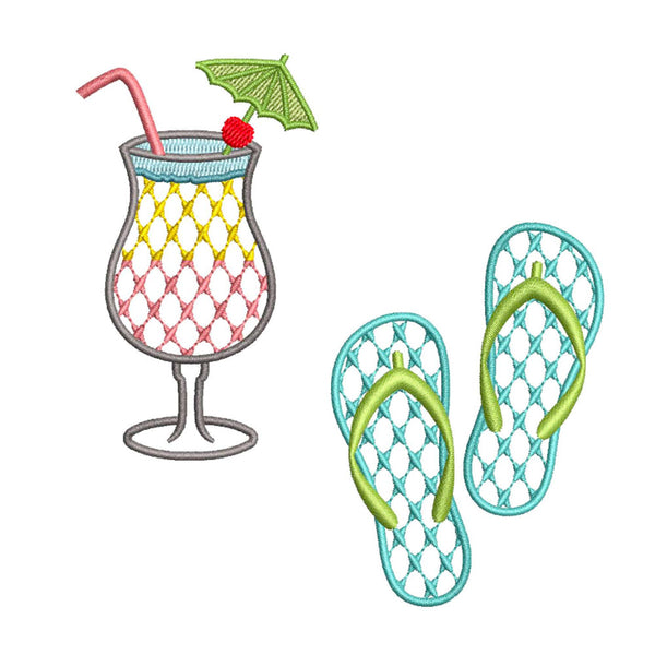 Chic Beach for Embroidery – Shuler Studio