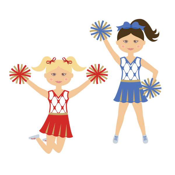 Chic Cheerleaders for Print – Shuler Studio