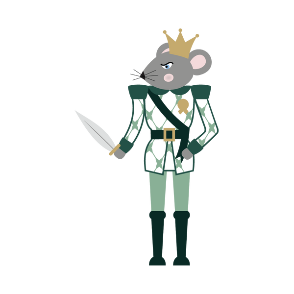 Chic Mouse King for Print – Shuler Studio
