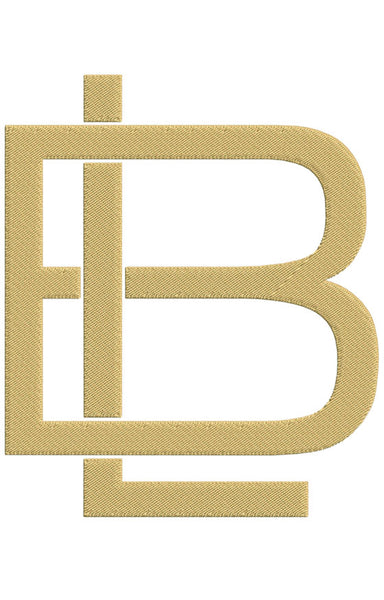 Monogram Block BL for Embroidery – Shuler Studio