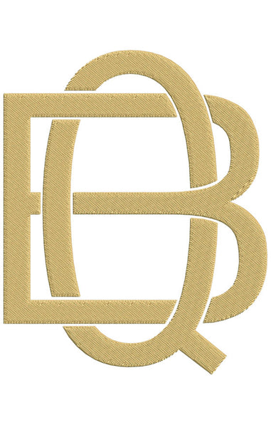 Monogram Block BQ for Embroidery – Shuler Studio