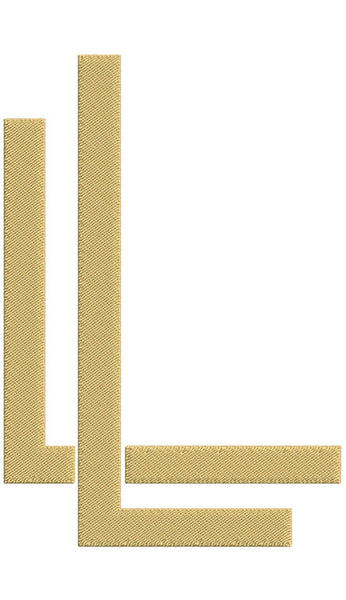 Monogram Block LL for Embroidery – Shuler Studio