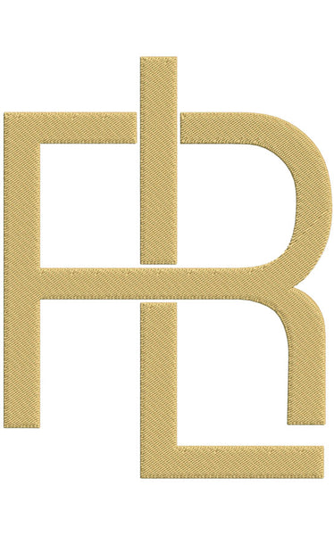 Monogram Block LR for Embroidery – Shuler Studio