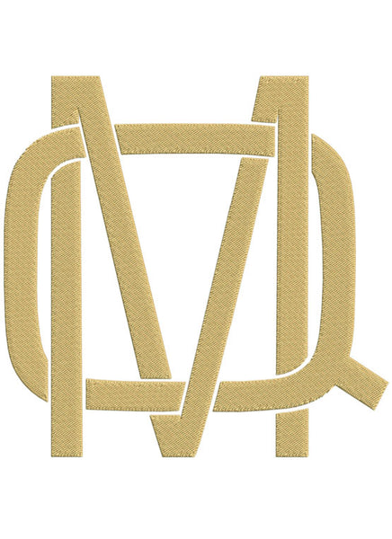 Monogram Block MQ for Embroidery – Shuler Studio