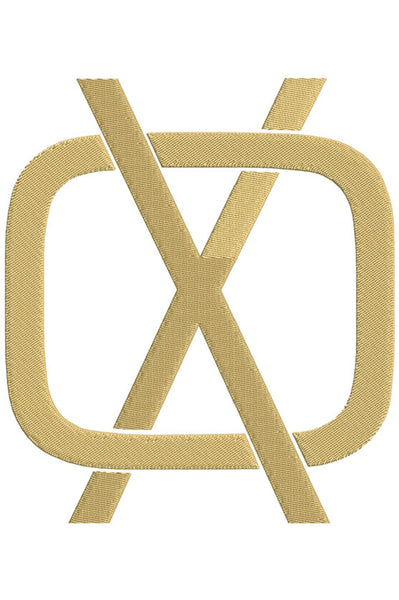 Monogram Block OX for Embroidery – Shuler Studio