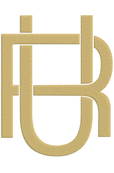 Monogram Block RU for Embroidery – Shuler Studio