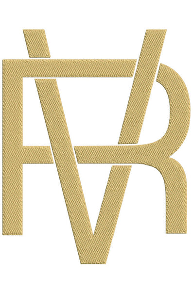 Monogram Block RV for Embroidery – Shuler Studio