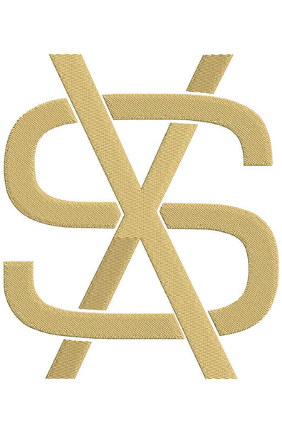 Monogram Block SX for Embroidery – Shuler Studio