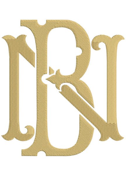 Monogram Chic BN for Embroidery – Shuler Studio