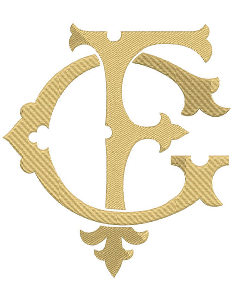 Monogram Chic FG for Embroidery – Shuler Studio