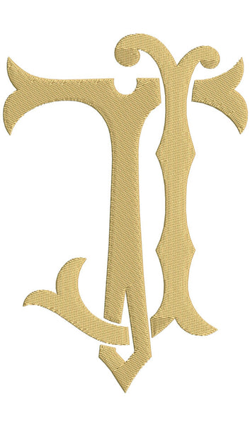 Monogram Chic JT for Embroidery – Shuler Studio