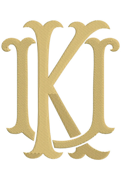 Monogram Chic KU for Embroidery – Shuler Studio