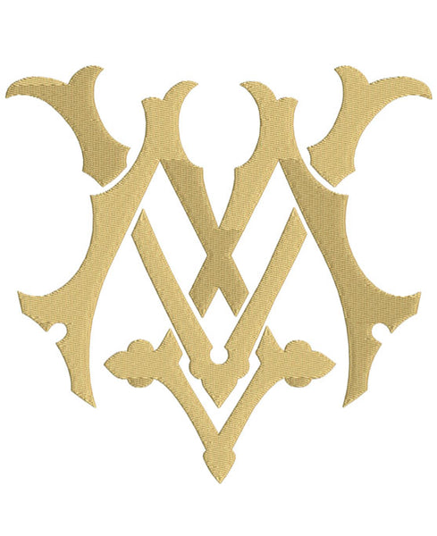 Monogram Chic MV for Embroidery – Shuler Studio