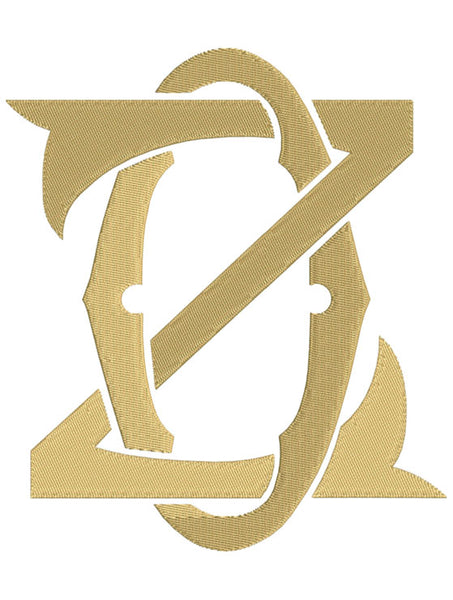 Monogram Chic OZ for Embroidery – Shuler Studio
