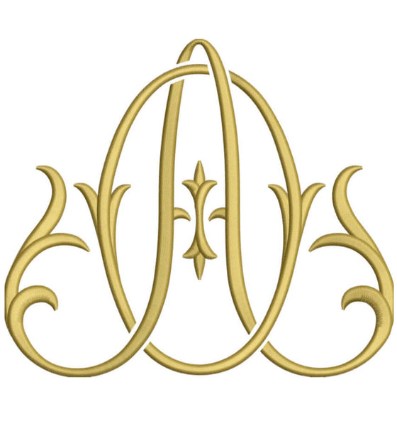 Monogram Couture AO for Embroidery – Shuler Studio