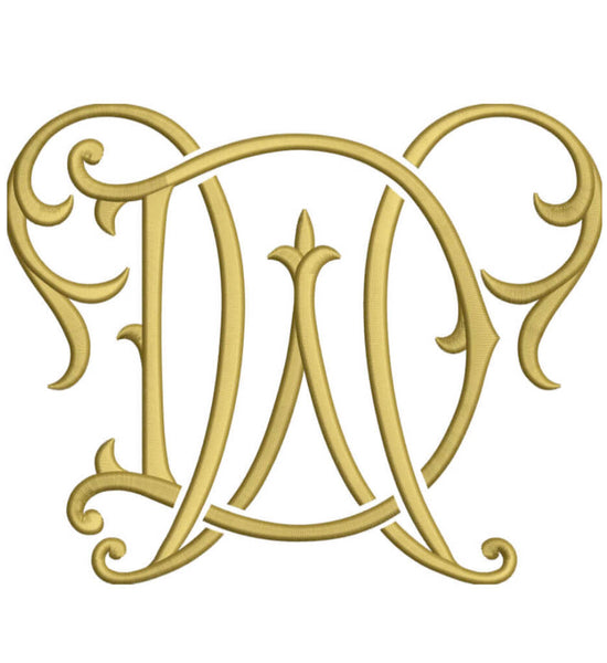 Monogram Couture DW for Embroidery – Shuler Studio