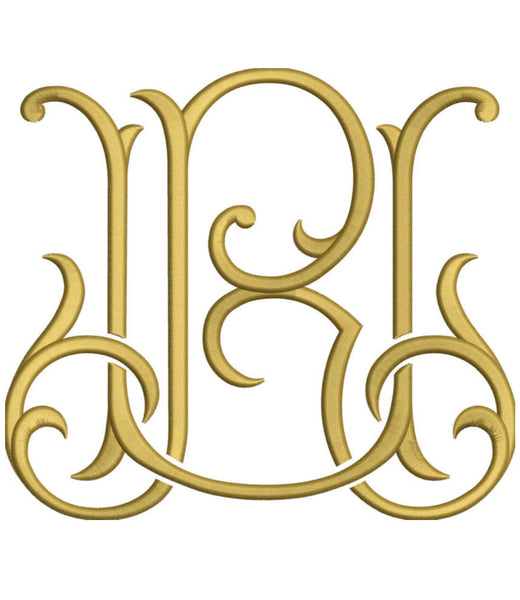 Monogram Couture RU for Embroidery – Shuler Studio