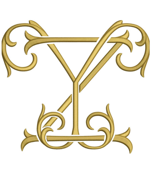 Monogram Couture YZ for Embroidery – Shuler Studio