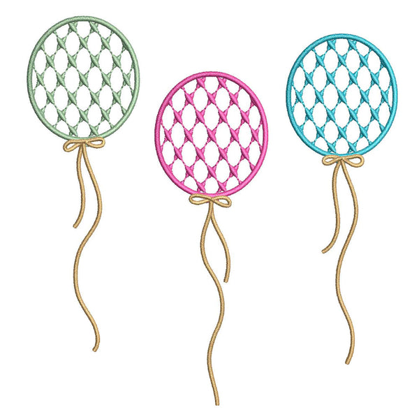Chic Balloons for Embroidery – Shuler Studio