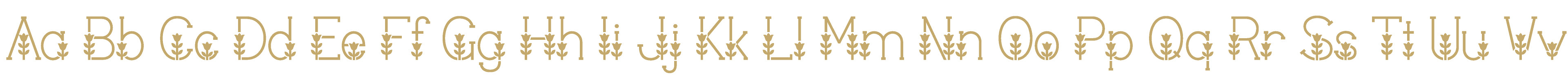 1-Letter Fonts for print – Shuler Studio