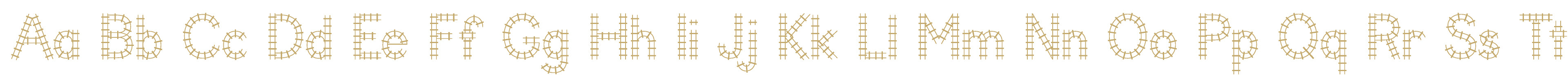 1-Letter Fonts for embroidery – Shuler Studio