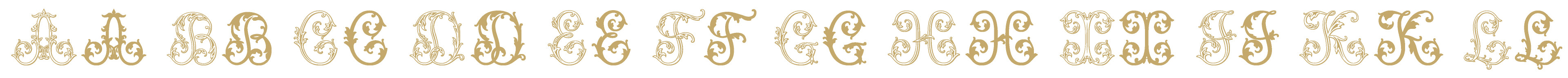 1-Letter Fonts for embroidery – Shuler Studio