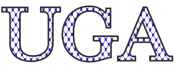 Chic UGA for Embroidery – Shuler Studio