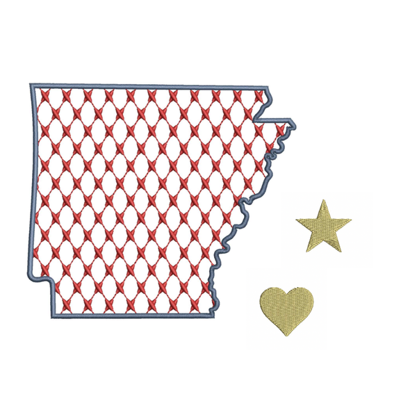 Chic Arkansas for Embroidery – Shuler Studio