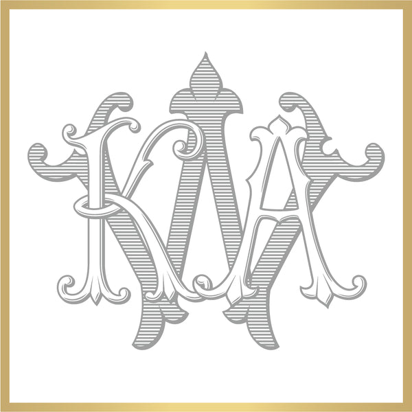 3 Letter Monogram Logo