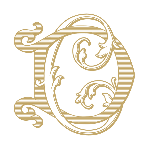 Fancy Script Letter C