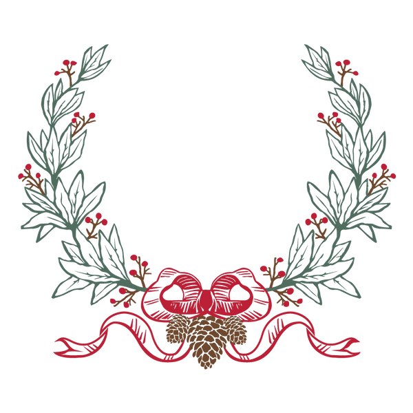 Holiday Wreath for Print – Shuler Studio