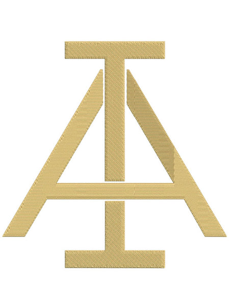 Monogram Block AI for Embroidery – Shuler Studio