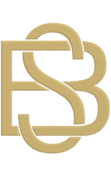 Monogram Block BS for Embroidery – Shuler Studio