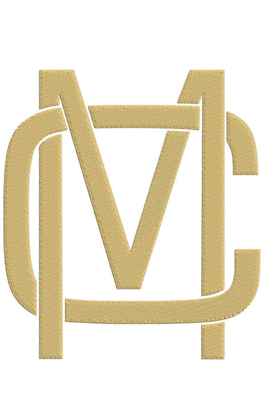Monogram Block CM for Embroidery – Shuler Studio