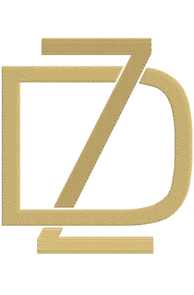 Monogram Block DZ for Embroidery – Shuler Studio