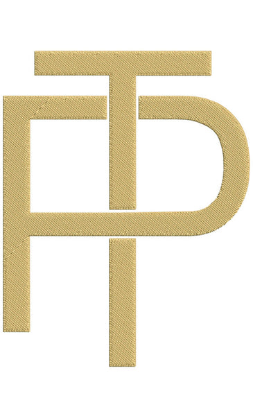 Monogram Block PT for Embroidery – Shuler Studio