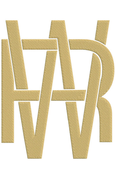 Monogram Block RW for Embroidery – Shuler Studio