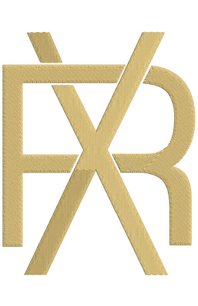Monogram Block RX for Embroidery – Shuler Studio
