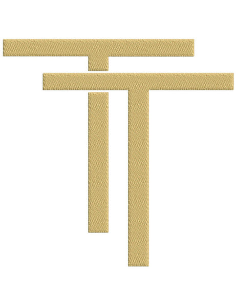 Monogram Block TT for Embroidery – Shuler Studio