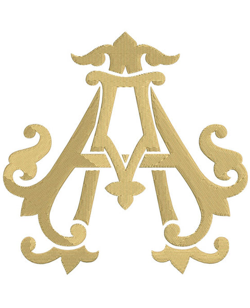 Monogram Chic AA for Embroidery – Shuler Studio