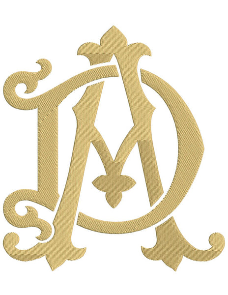 Monogram Chic AD for Embroidery – Shuler Studio