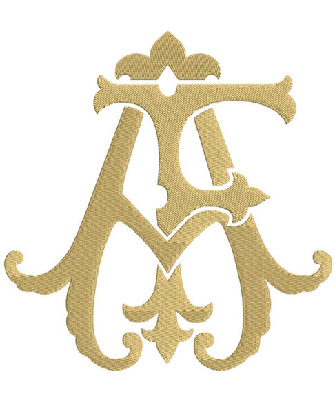 Monogram Chic AF for Embroidery – Shuler Studio