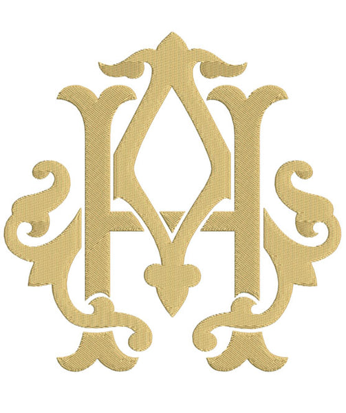 Monogram Chic AH for Embroidery – Shuler Studio