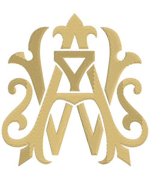 Monogram Chic AW for Embroidery – Shuler Studio