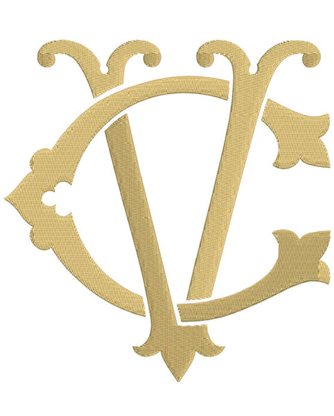 Monogram Chic CV for Embroidery – Shuler Studio