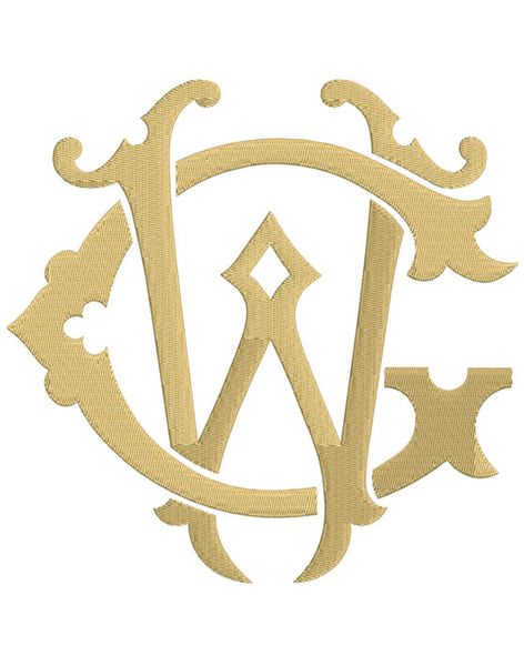 Monogram Chic GW for Embroidery – Shuler Studio