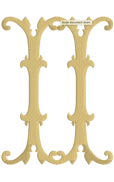Monogram Chic II for Embroidery – Shuler Studio