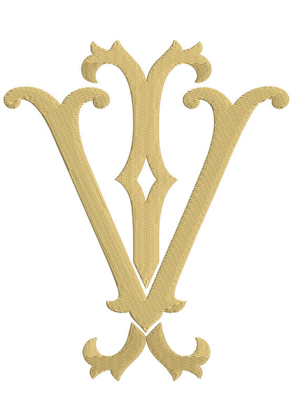 Monogram Chic IV for Embroidery – Shuler Studio