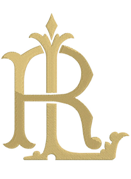 Monogram Chic LR for Embroidery – Shuler Studio