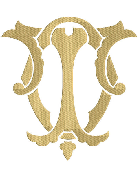 Monogram Chic OT for Embroidery – Shuler Studio
